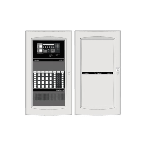 Gabinete con Puerta Solida para Panel 4100es de 2 Bahías Color Rojo ...