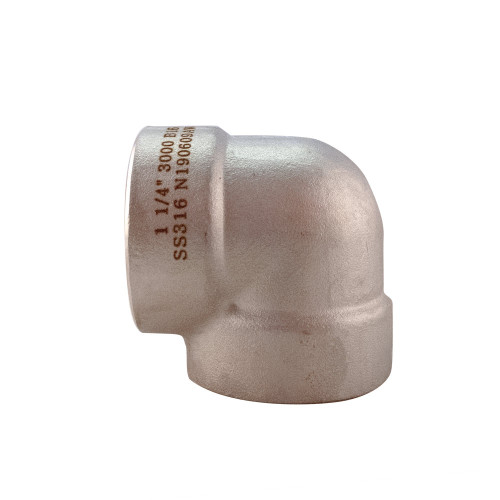 Válvula Industrial Fitting Codo 90 SBM - PTV SS316 SW 3