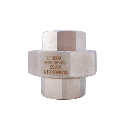 Válvula Industrial Fitting Union SBM - PTV SS316 NPT 1